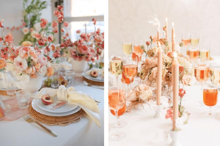 Wedding table setting: 5 trends for 2024 - Tania Costantino
